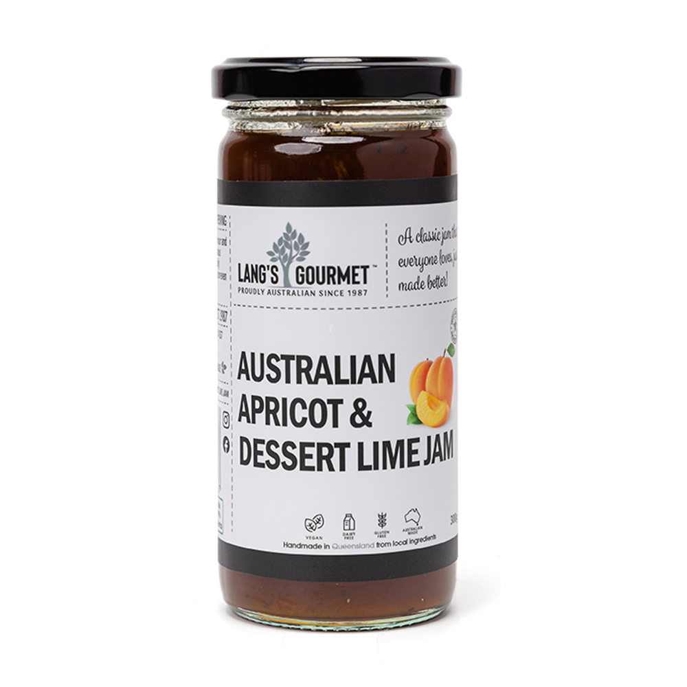 Apricot &Dessert Lime Jam - Langs Gourmet